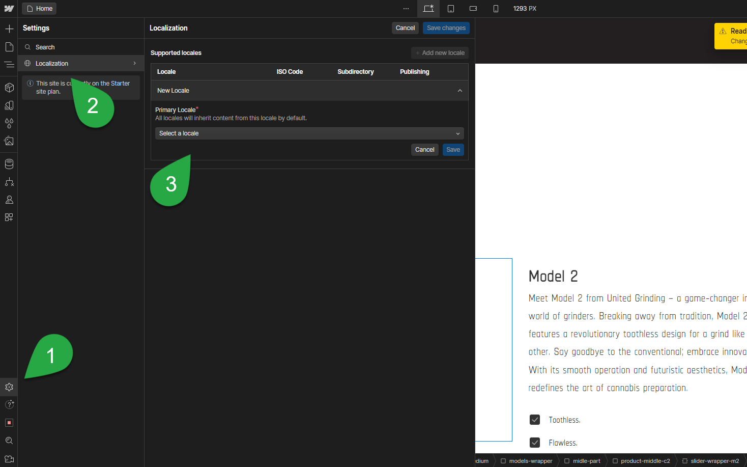 Known Localization Limitations & Bugs | Webflow Localization | Sygnal-U